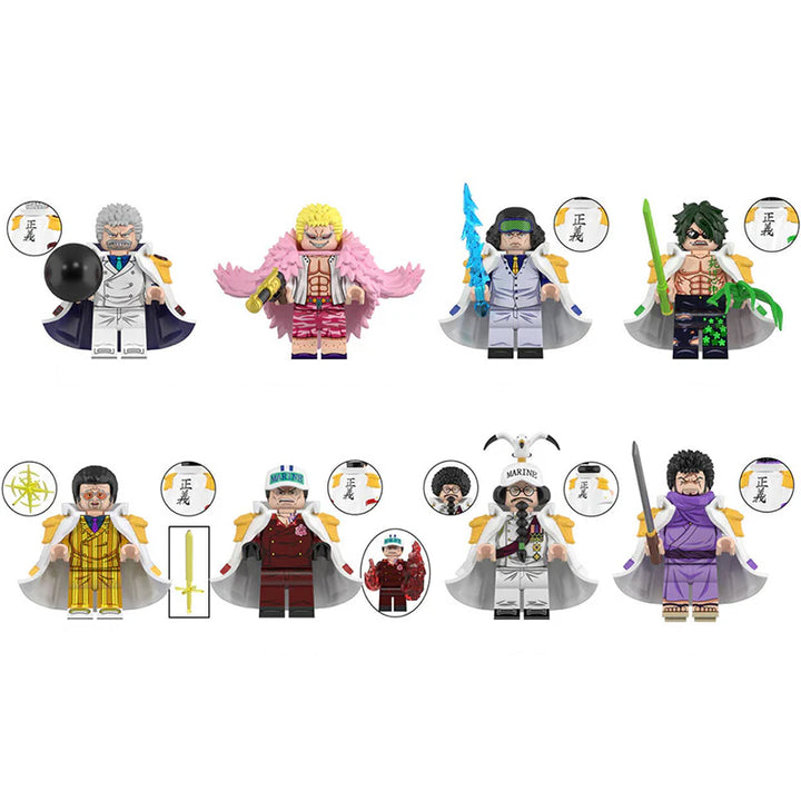 One Piece Minifigures - Custom Anime LEGO-Compatible Brick Sets – BeyBurst