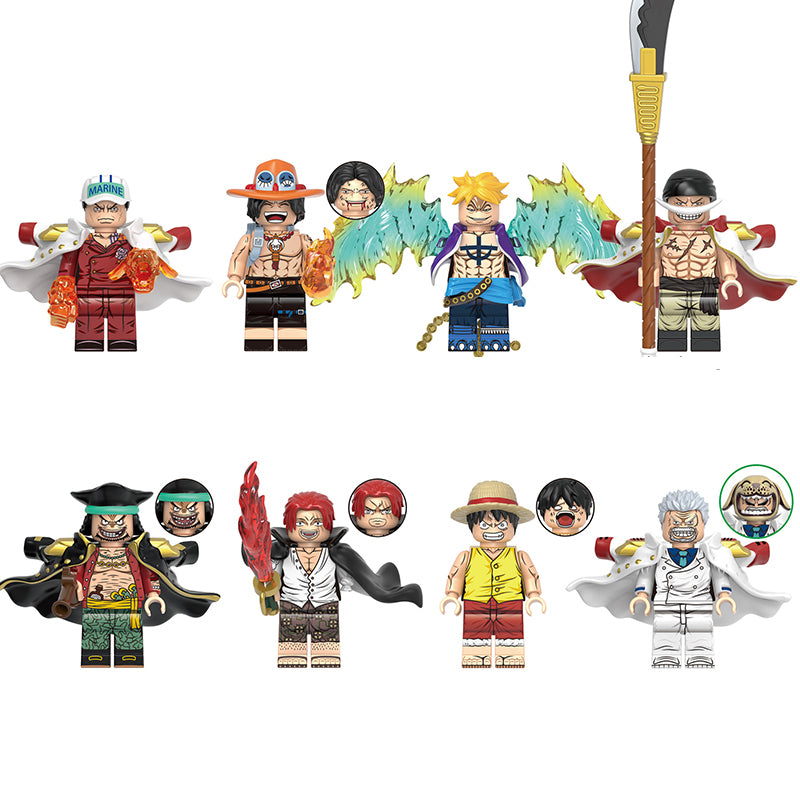 One Piece Minifigures - Custom Anime LEGO-Compatible Brick Sets – BeyBurst