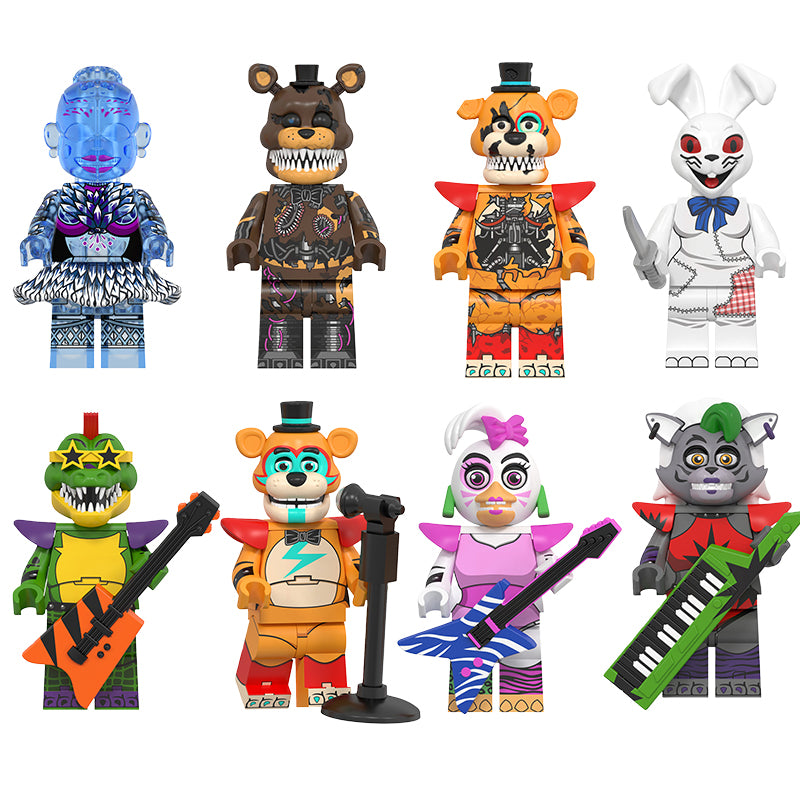 Five Nights at Freddy's Ultimate Minifigure Lego-Compatible Collection ...